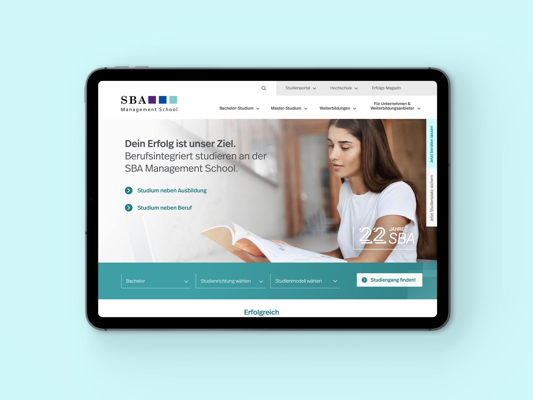 SBA Hochschule - INTO Branding